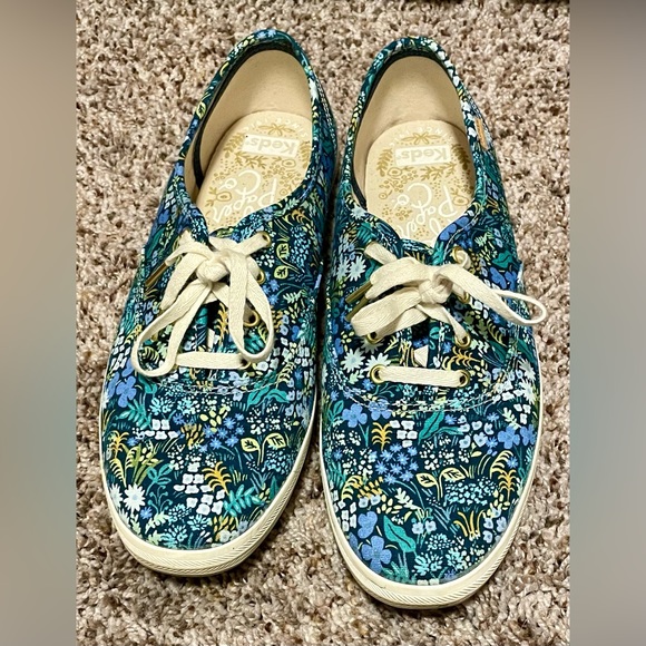 Keds | Shoes | Rifle Paper Co X Keds Sneakers Size 75 | Poshmark